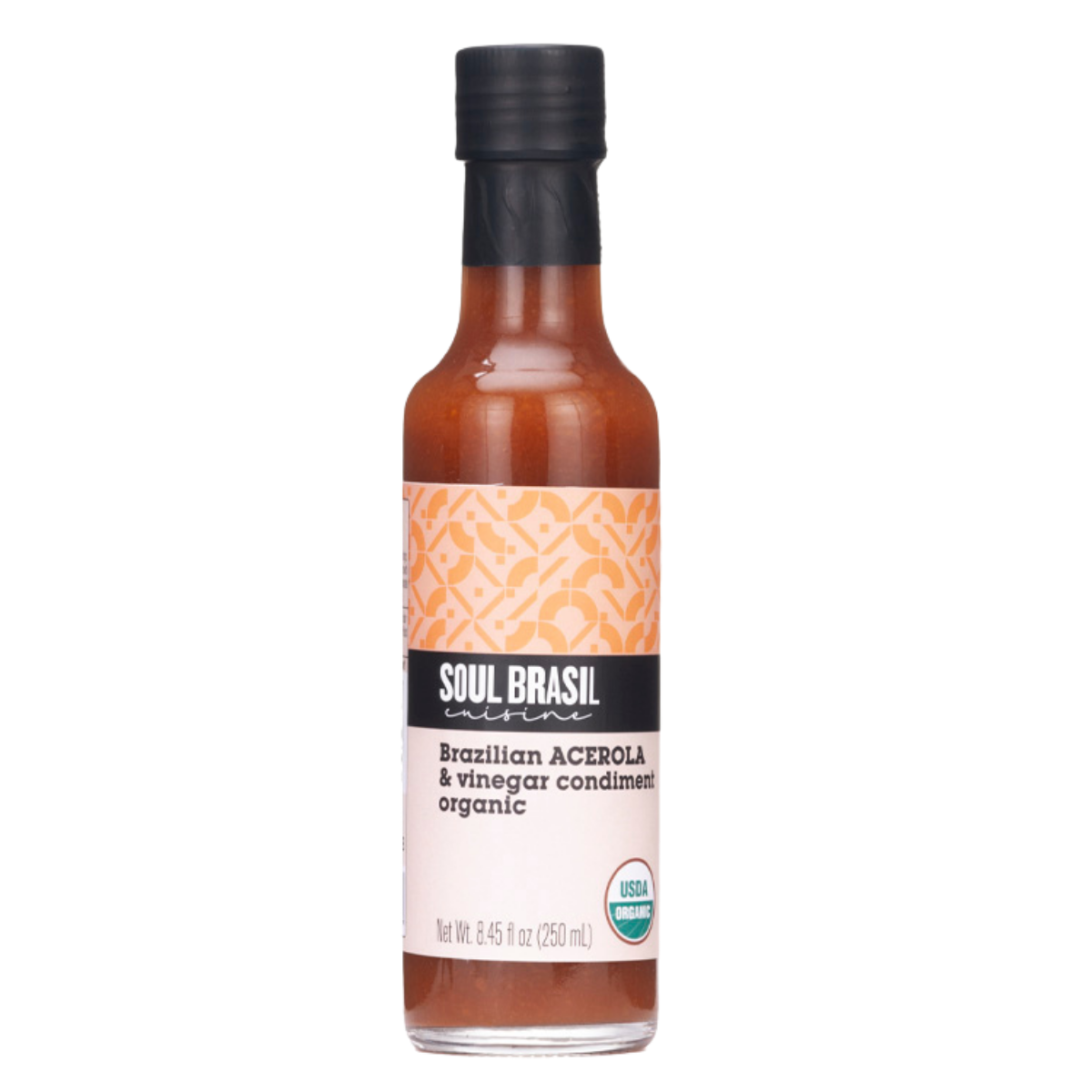 MundoLah Soul Brasil Acerola Vinegar Condiment 250 ml - USDA Organic ...